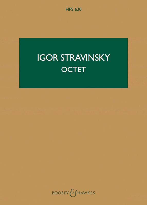 Igor Stravinsky - Octet HPS 630