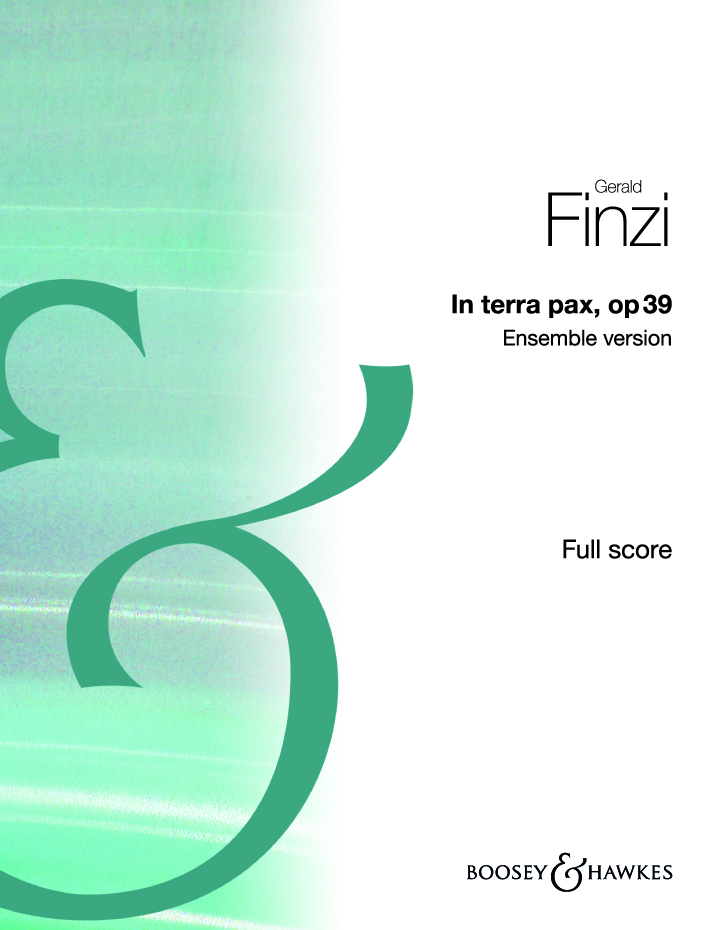 Gerald Finzi - In Terra Pax (Christmas Scene) (Full Score)
