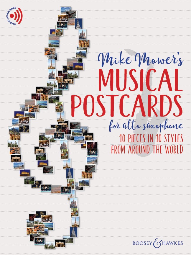 Mike Mower - Musical Postcards for Alto Saxophone