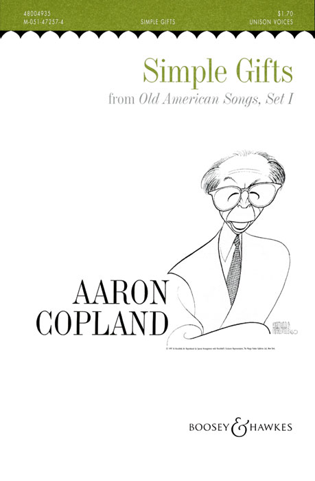 Aaron Copland - Simple Gifts (Unison)