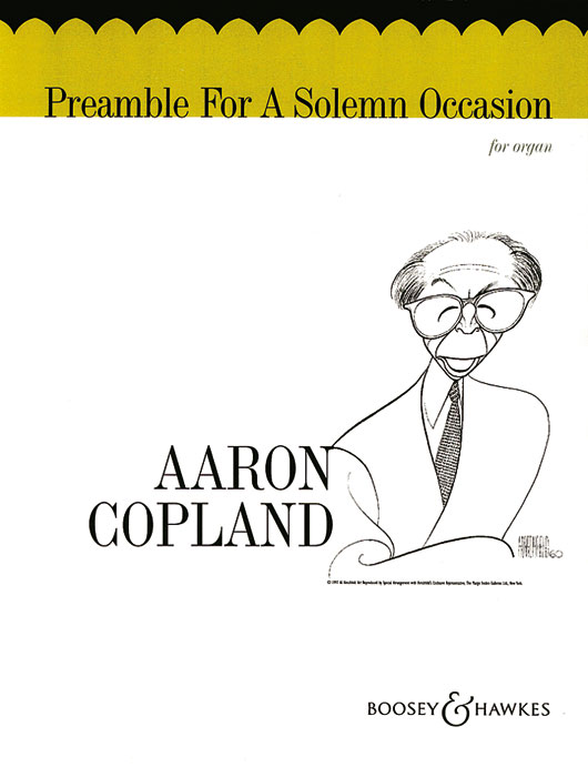 Aaron Copland - Preamble For A Solemn Occasion (Organ)