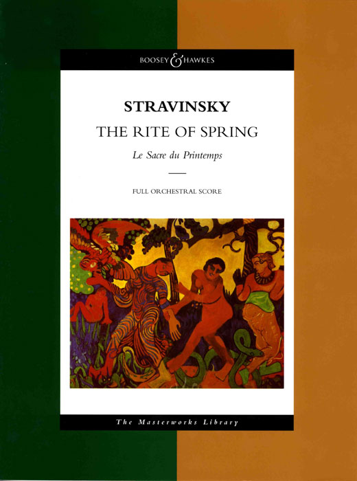 Igor Stravinsky - Rite Of Spring (Full score - Masterworks)