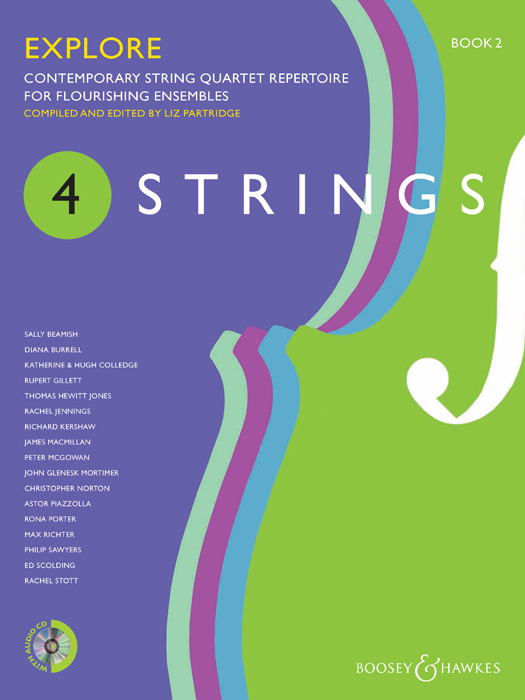 Various - 4 Strings Book 2 - Explore (String Quartet Full Score)