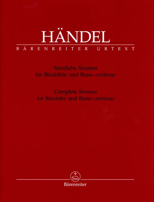 George Frideric Handel - Complete Recorder Sonatas