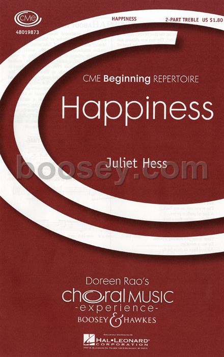 Juliet Hess - Happiness (2-part Treble Voices & Piano)