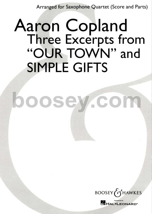 Aaron Copland (Paul Cohen) - Three Excerpts from "Our Town" and Simple ...