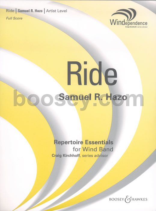 Samuel R. Hazo - Ride (Symphonic Band Full score)