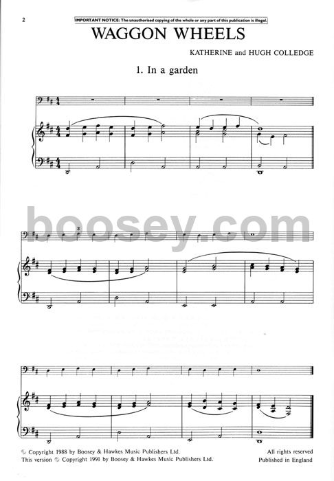 Katherine & Hugh Colledge - Waggon Wheels