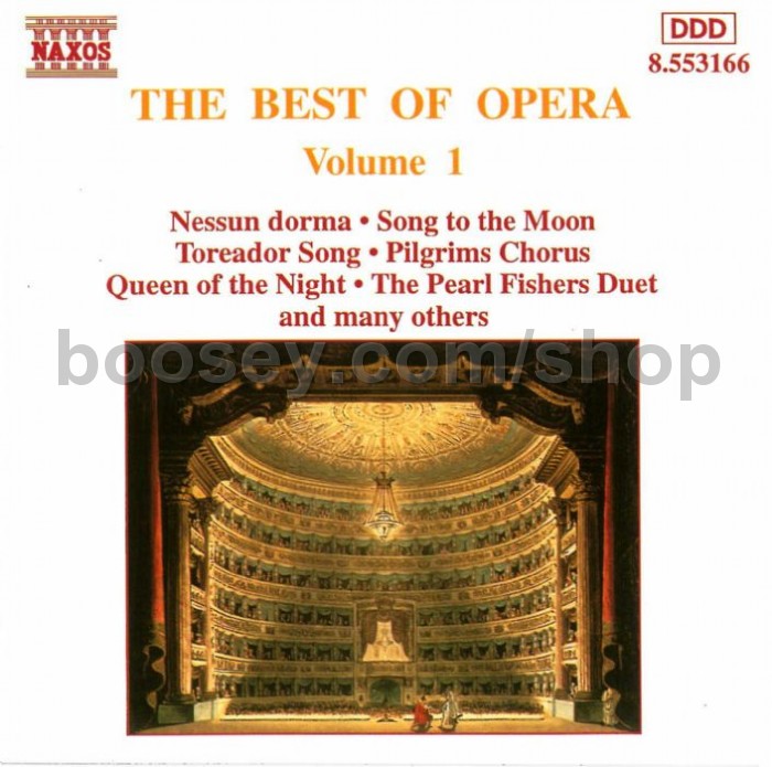 Various - Best of Opera vol.1 (Naxos Audio CD)