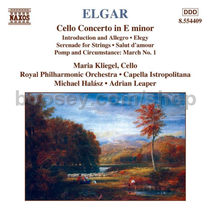 Edward Elgar - Various Orchestral Works: Introduction & Allegro Op 47, Elegy Op 58 etc. (Naxos ...