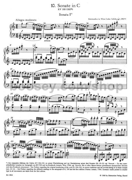 Wolfgang Amadeus Mozart - Complete Piano Sonatas - Vol.2 (Nos. 10-18 ...