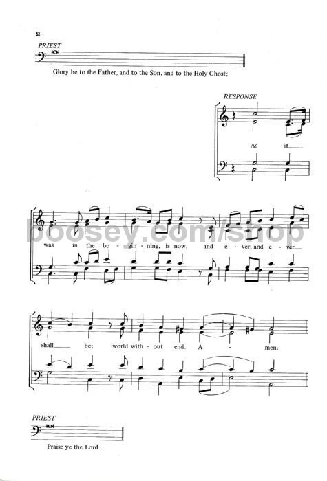 Thomas Ebdon - Versicles & Responses Br86 Thomas Ebdon - Versicles & Responses Br86