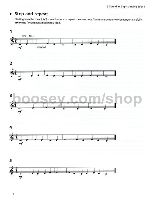 Trinity College London Sound At Sight Singing Book 1 Initial Grade 2