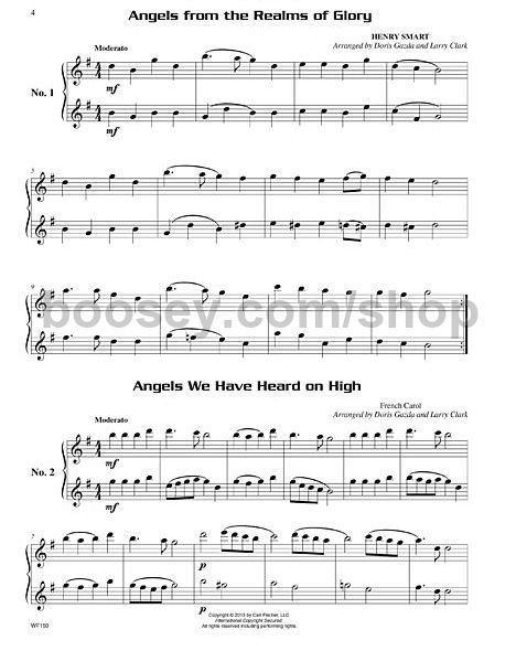 Various - Compatible Christmas Duets for Winds - Alto/Baritone Saxophone